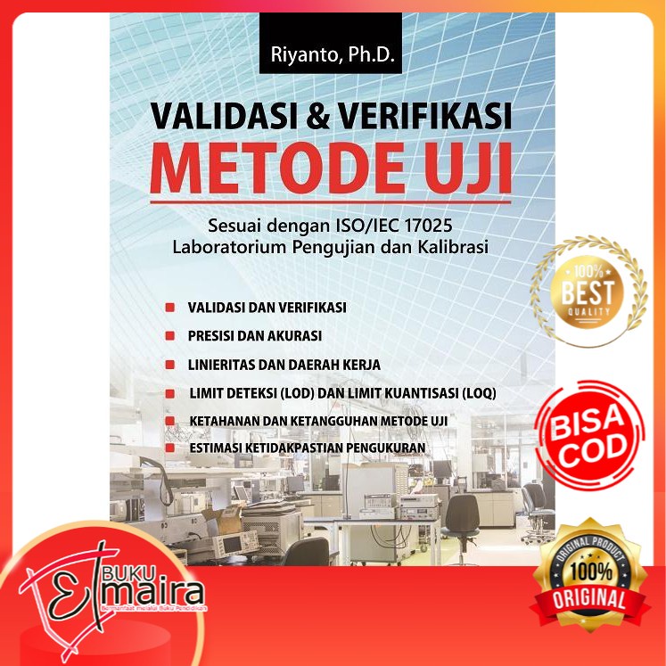 Jual Buku Validasi dan Verifikasi Metode Uji | Shopee Indonesia