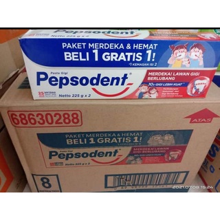Jual pepsodent 225gr buy 1 get 1/ Pepsodent 225gr kemasan ekonomis ...