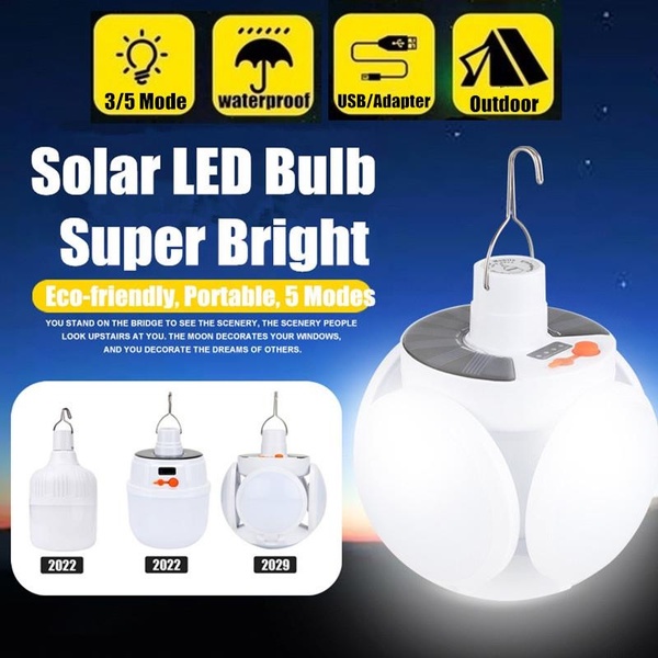 Jual Lampu Tenda Camping lampu Solar Emergency Light Dual Mode Charging Lamp 45WATT Lampu Bola ...