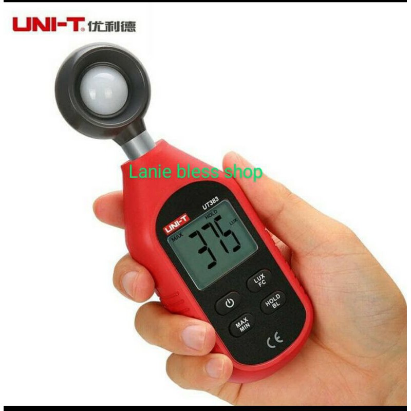 Jual alat ukur intesitas cahaya luxmeter photometer luminometer UT 383 ...