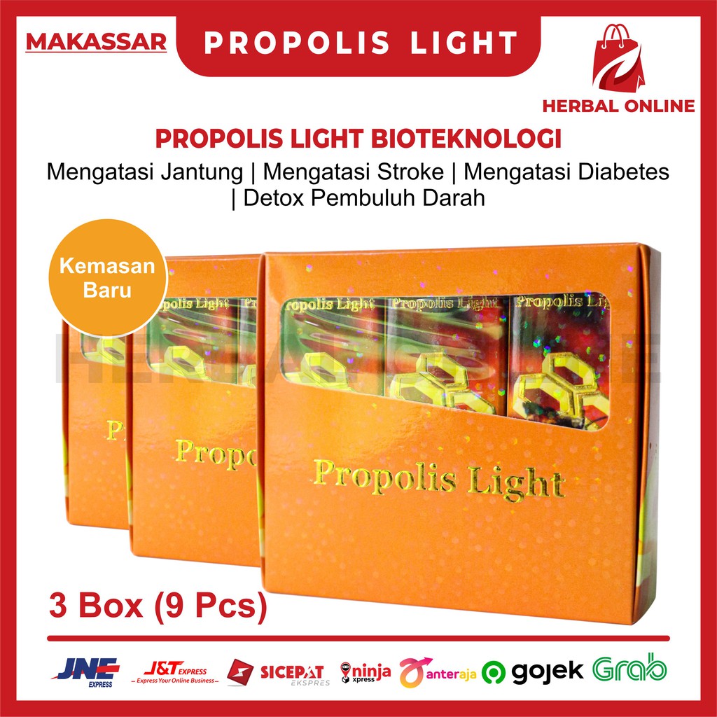 Jual [3 Box] PROPOLIS LIGHT Biotechnology | Shopee Indonesia