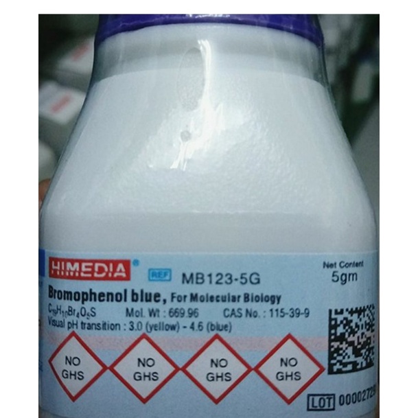 Jual Bromophenol Blue 5 Gram, Microbiology Grade, #Bromofenol biru, # ...