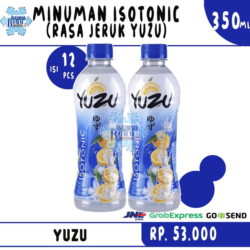 Jual Yuzu Isotonic 350ml / Minuman Isotonic (1 Dus = 12 Pcs) | Shopee ...