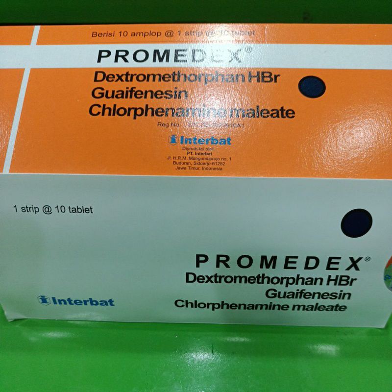 Jual PROMEDEX (obat batuk kering disertai alergi) Indonesia|Shopee ...
