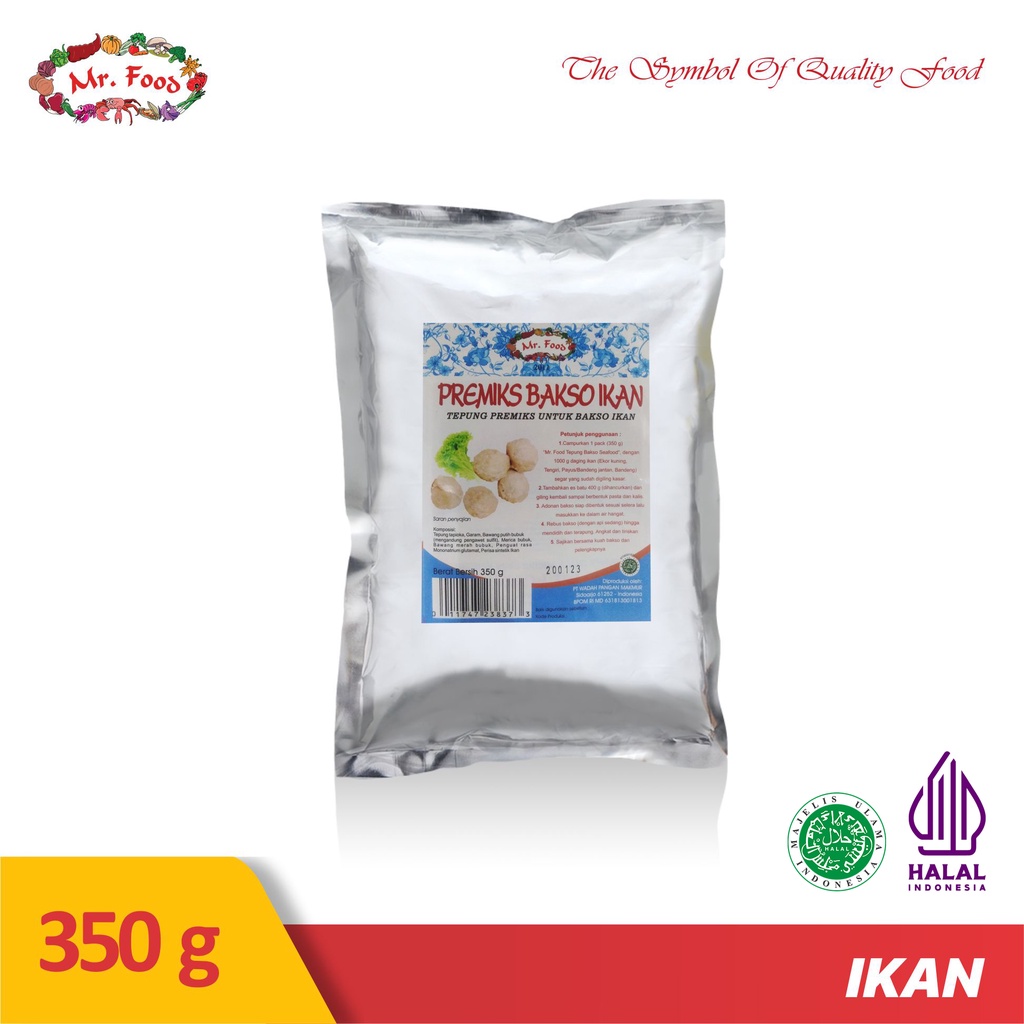 Jual Tepung Premiks Bakso Seafood 350gr Mr. Food | Shopee Indonesia