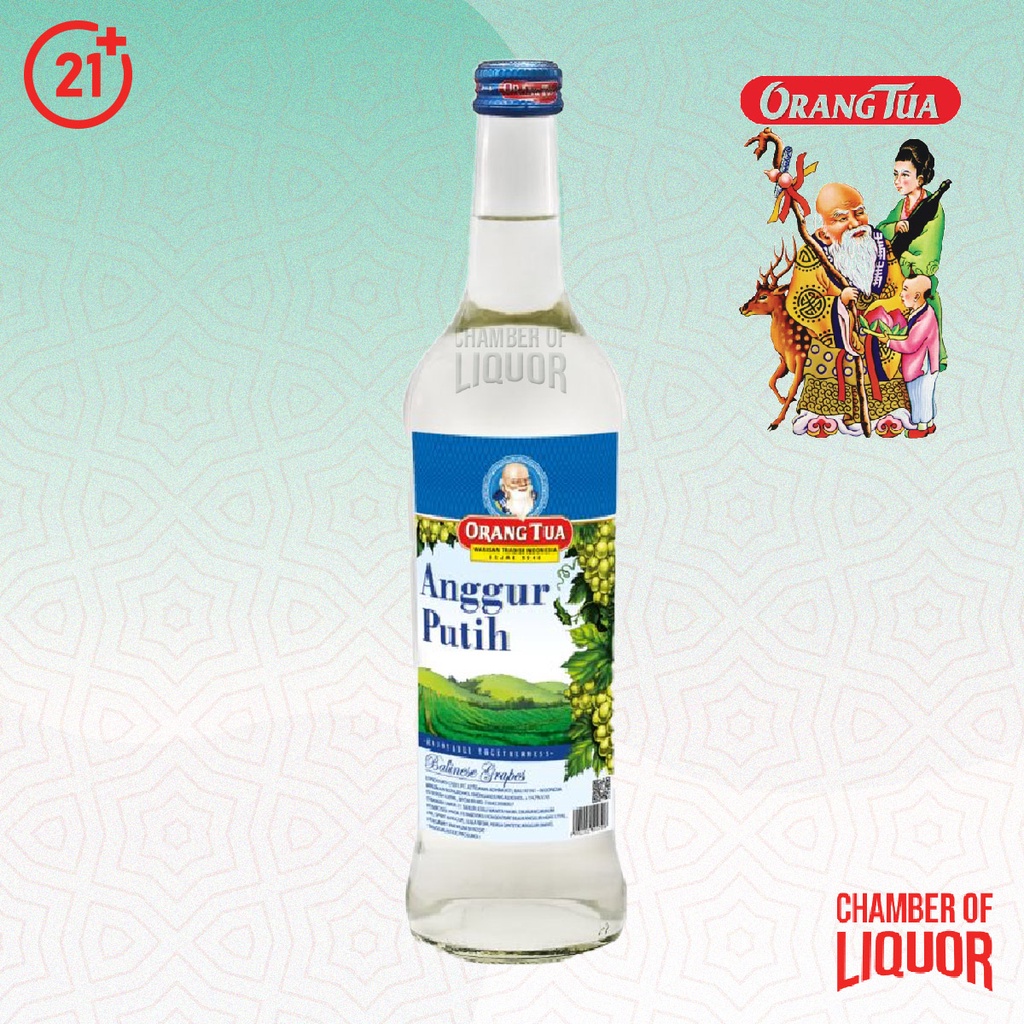 Jual Anggur Putih Cap Orang Tua White Port / Amer OT 620ml | Shopee ...