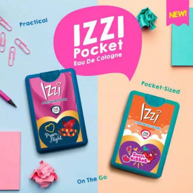 Jual Izzy Pocket Eau De Cologne | Shopee Indonesia