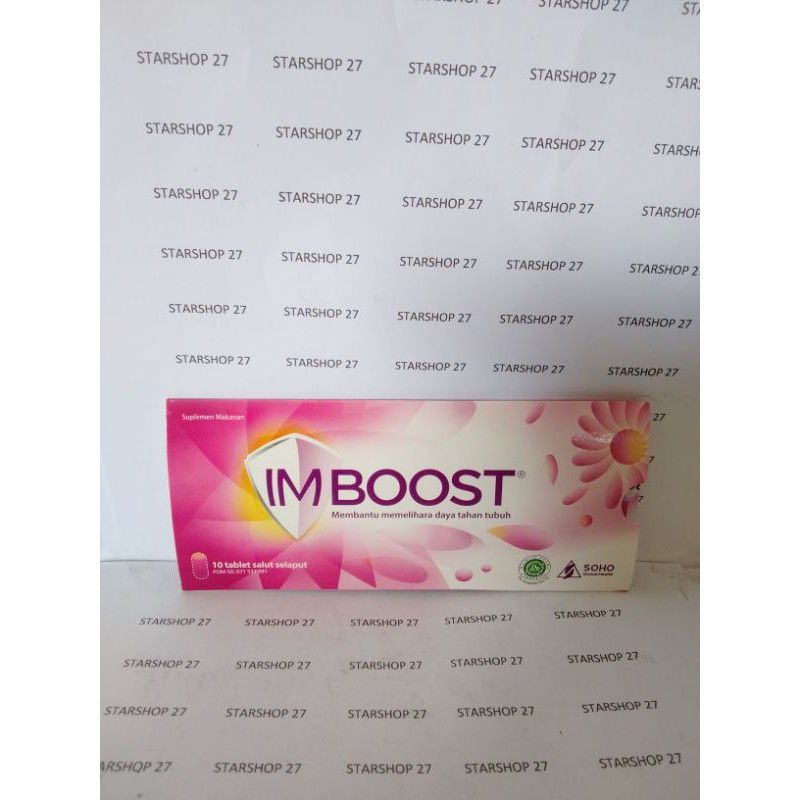 Jual Imboost 10 tab membantu memelihara daya tahan tubuh | Shopee Indonesia