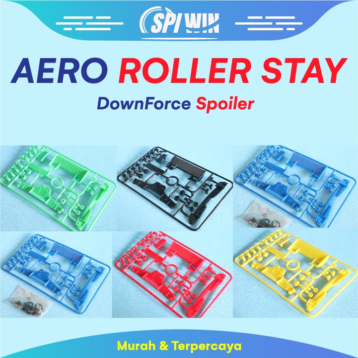 Jual SPOILER TAMIYA DownForce AERO HI MOUNT ROLLER SET 94982 95252 ...