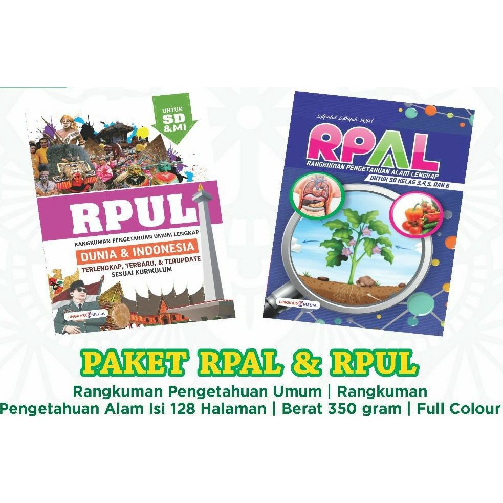Jual BUKU PENGETAHUAN UNTUK ANAK SD - RPAL RPUL EDISI TERLENGKAP ...