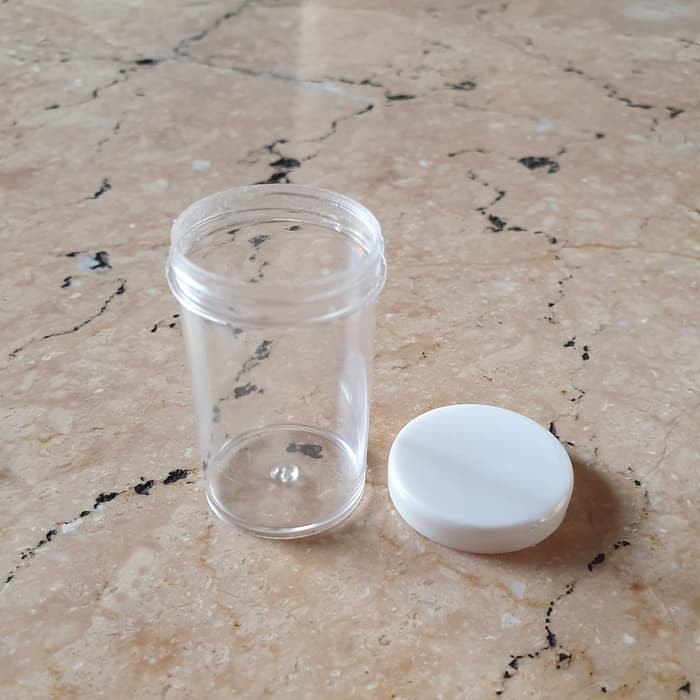 Jual Stok Ready Botol 30cc 30ml plastik cup slime obat cream pot toples ...