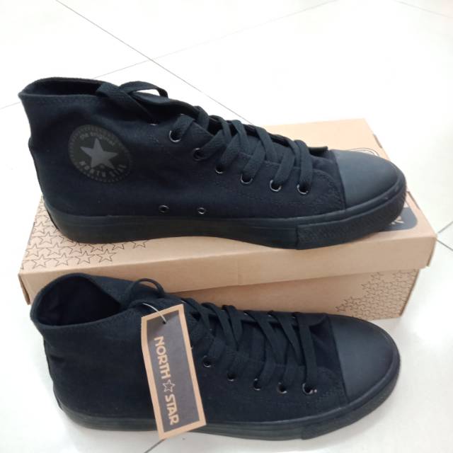 Jual Sepatu North Star Original Sneakers Rover Black | Shopee Indonesia