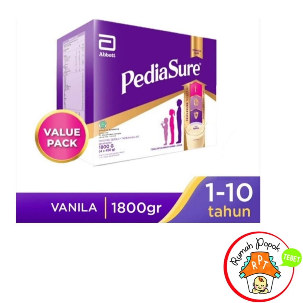 Jual Pediasure Triplesure Vanila 1800 gram | Shopee Indonesia