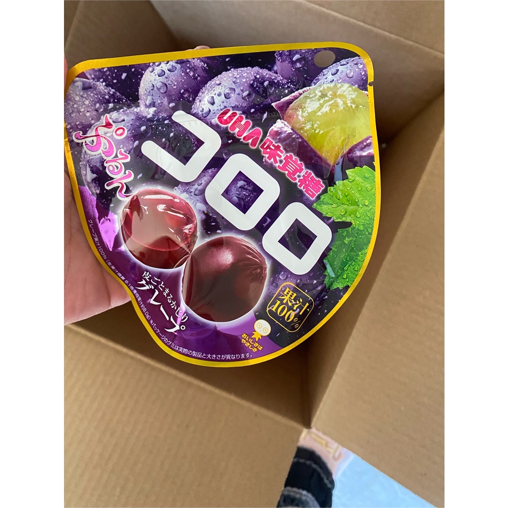 Jual UHA Cororo Gummy Candy Jelly Grape (48g) | Shopee Indonesia