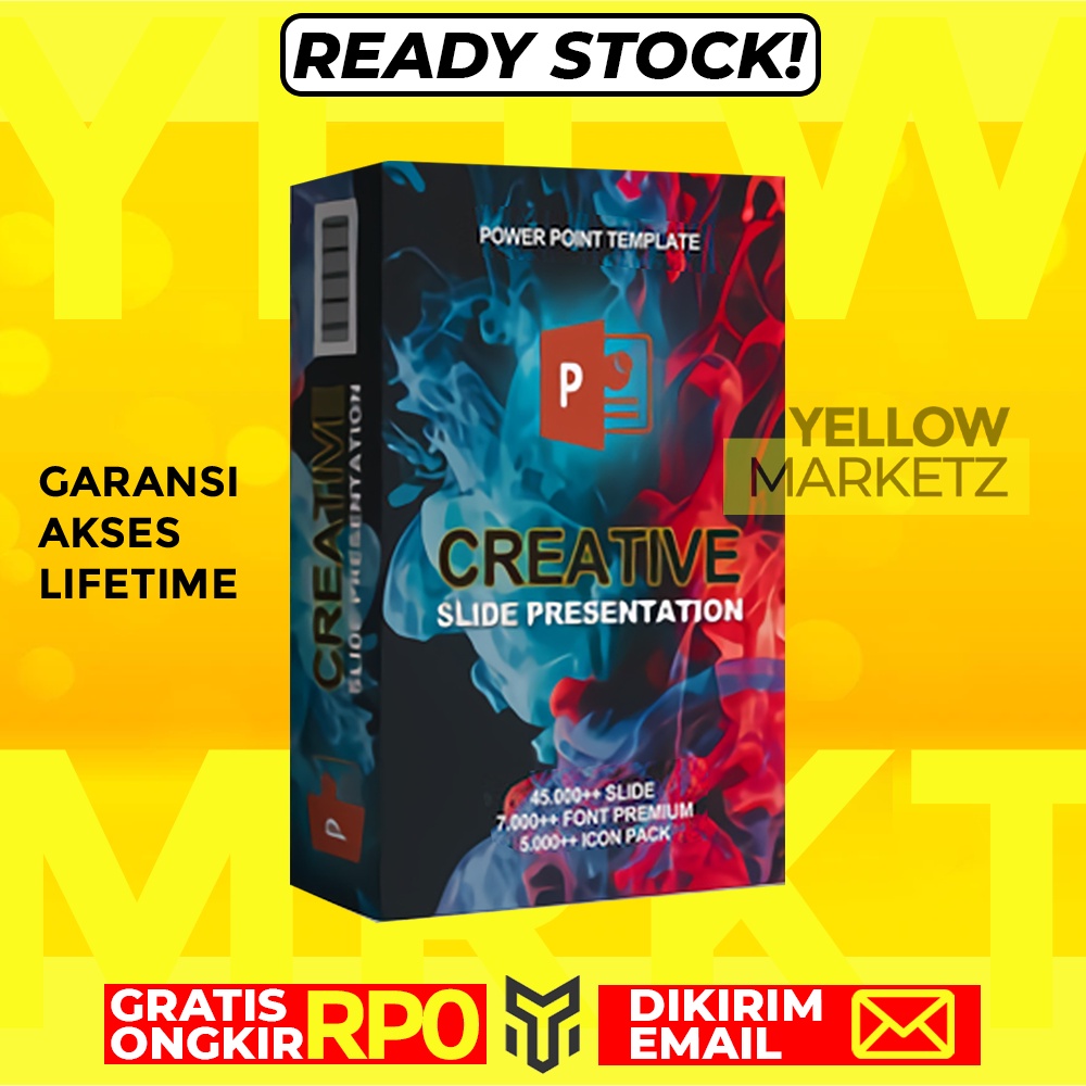 Jual Template PPT CREATIVE - ELEGANTPRESS Template PowerPoint Premium | Shopee Indonesia