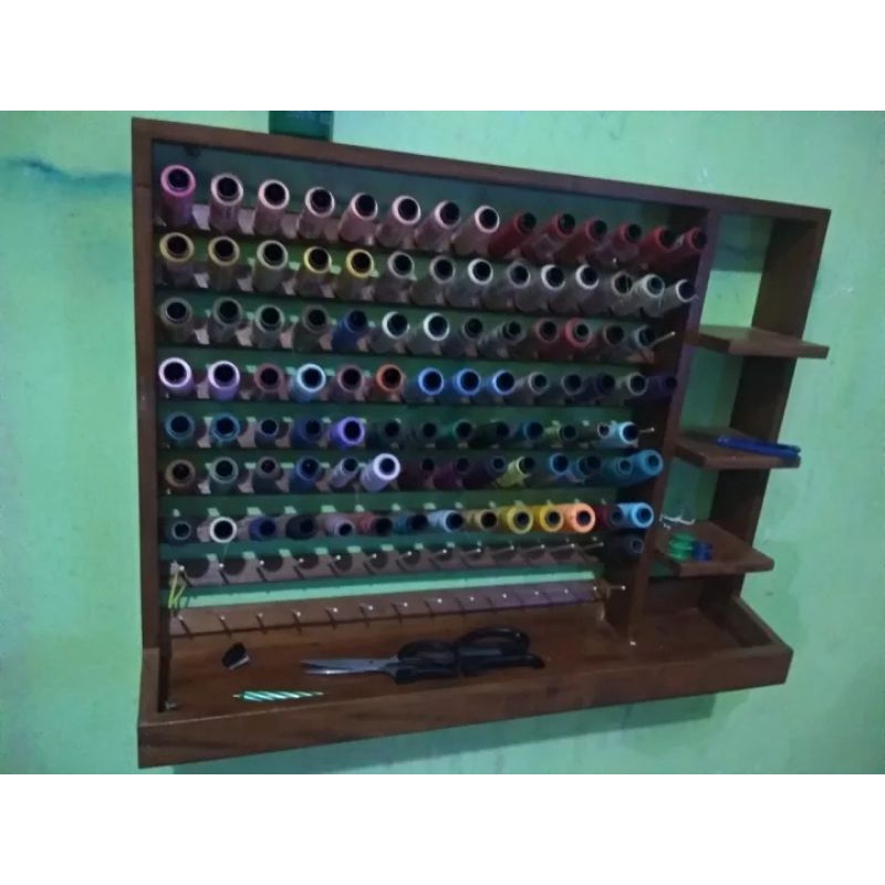Jual Rak benang jahit /tempat benang jahit isi 126 | Shopee Indonesia