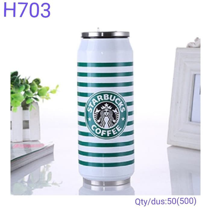 Jual [450gr] LT - [ Starbucks ] Stainless Steel-Botol Minum starbucks ...