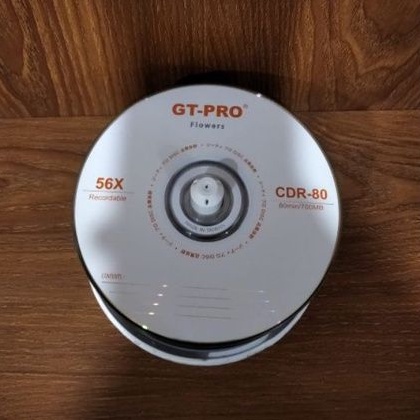 Jual CD-R Kosong 700mb GT-PRO 56x CDR Blank 700 mb | Shopee Indonesia
