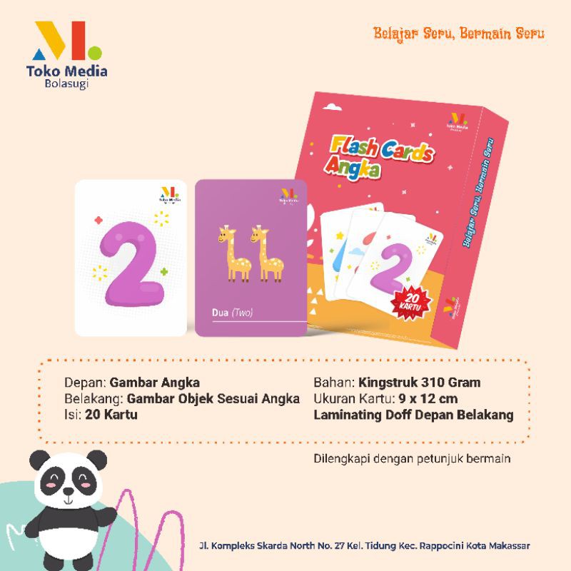 Jual Flash Cards Angka Bolasugi | Shopee Indonesia