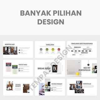 Jual 50 Template Powerpoint Siap Pakai / Template Powerpoint Persentasi / Template Powerpoint ...