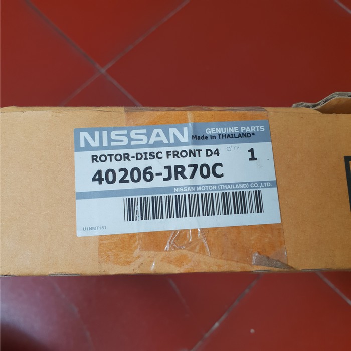 Jual "NEW" Disc Brake Piringan Rem Depan Navara D40 Original Nissan ...