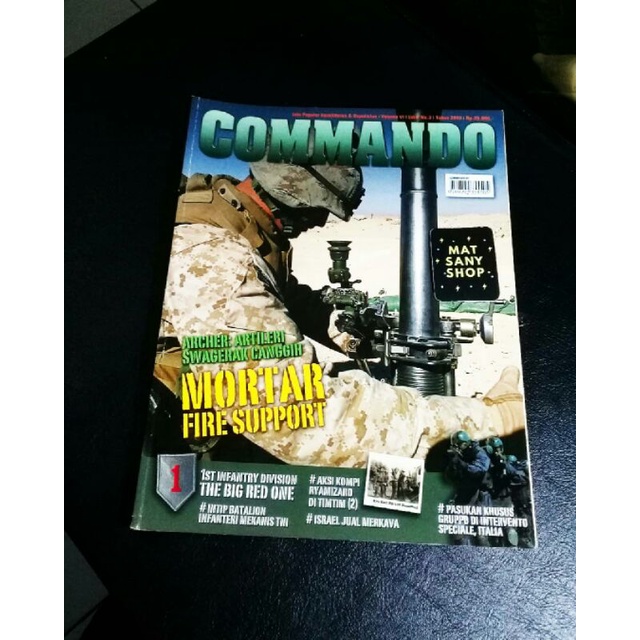 Jual MAJALAH MILITER COMMANDO VOLUME VI NO 3 TAHUN 2010 | Shopee Indonesia