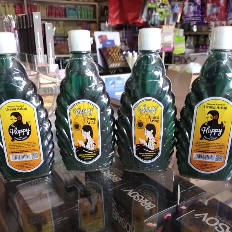 Jual Minyak Rambut Urang Aring Happy 90ml | Shopee Indonesia