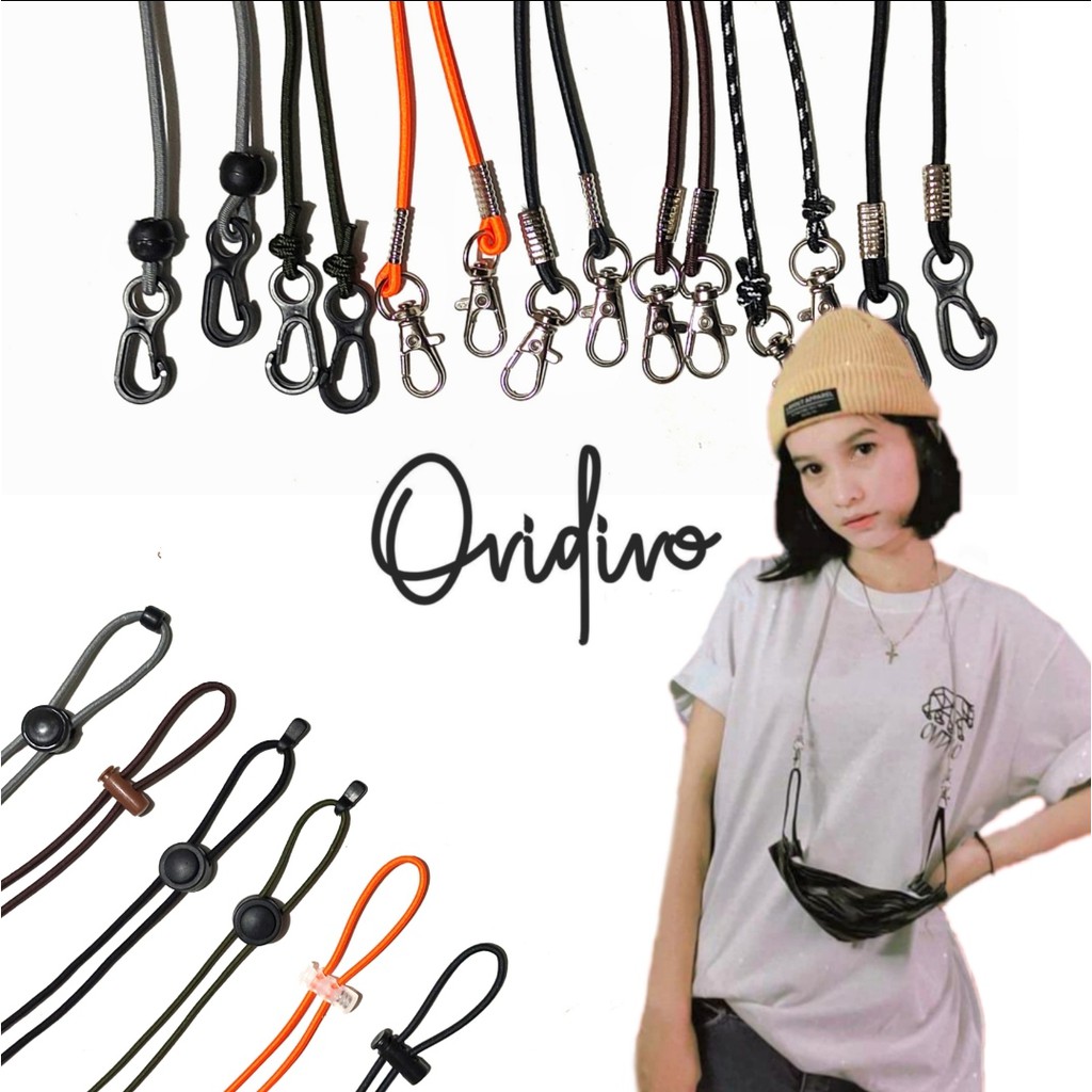 Jual Tali masker hijab elastis premium panjang / mask strap original ...