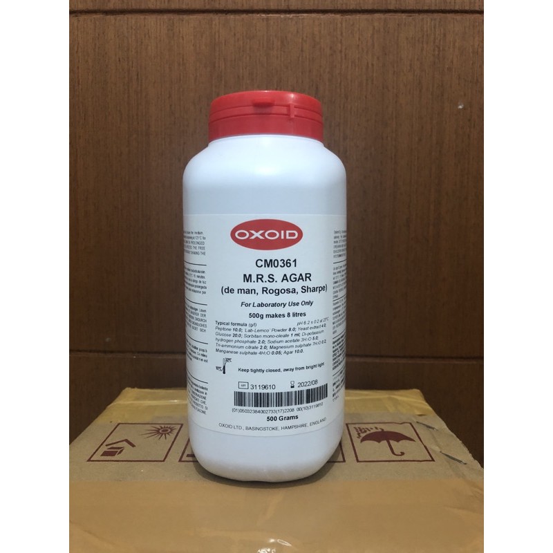 Jual MRS Agar Oxoid | Shopee Indonesia