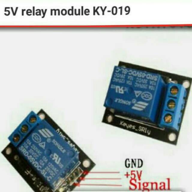 Jual Relay 1 channel 5v ky-19 ky19 | Shopee Indonesia
