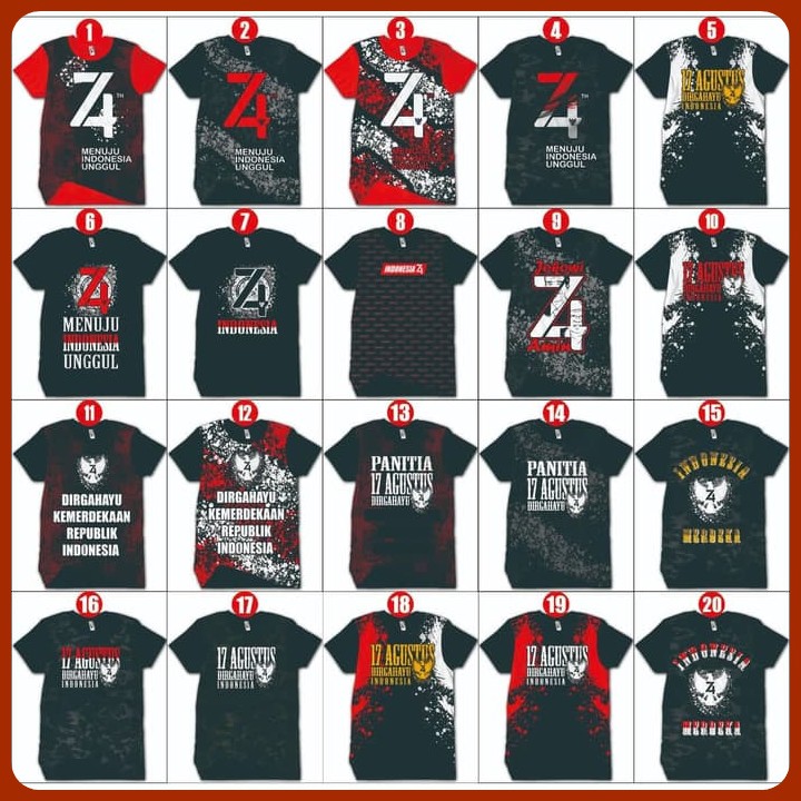 Jual KAOS T SHIRT HUT RI 74 - KAOS NKRI - KAOS KEMERDEKAAN - BAJU ... Jual KAOS T SHIRT HUT RI 74 - KAOS NKRI - KAOS KEMERDEKAAN - BAJU ...