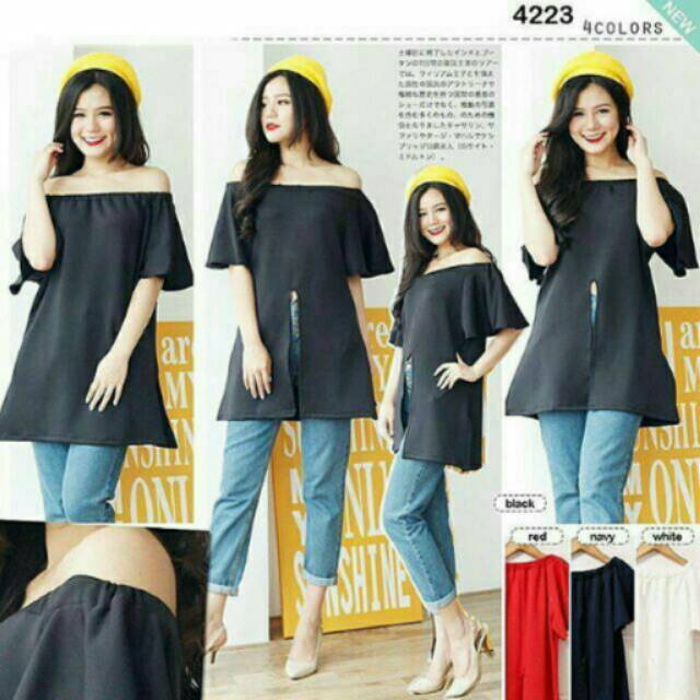 Jual BAJU SABRINA // BAJU ATASAN // ATASAN SABRINA | Shopee Indonesia