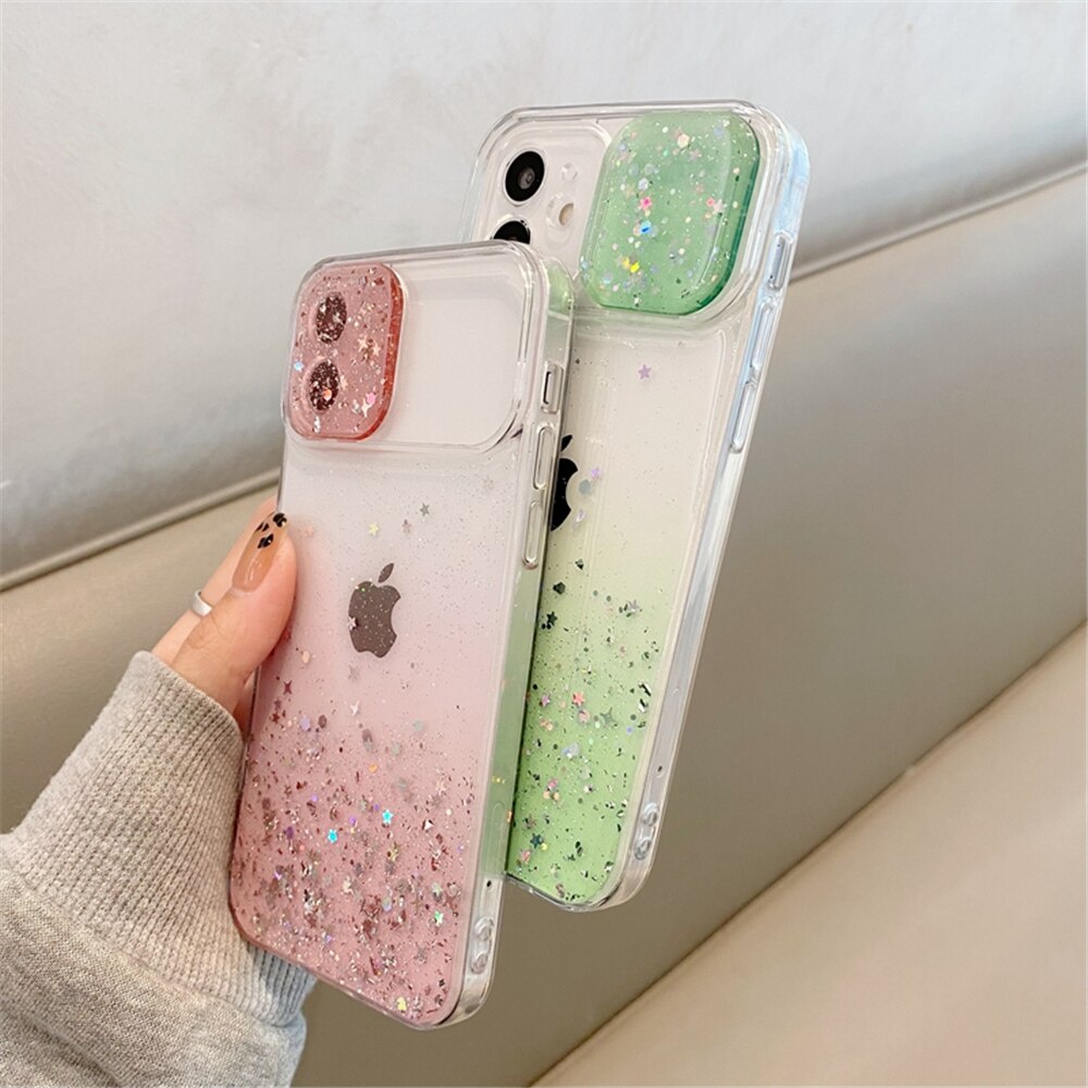 Jual CASE IPHONE 11 11 PRO 11 PRO MAX CASING GLITTER SLIDE BENING ...