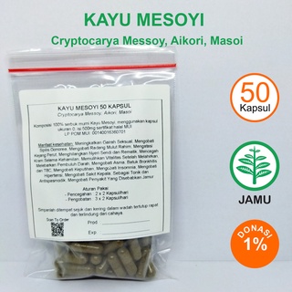 Jual KAYU MESOYI Kapsul Herbal Radang Mulut Rahim Libido Sifilis Asma ...