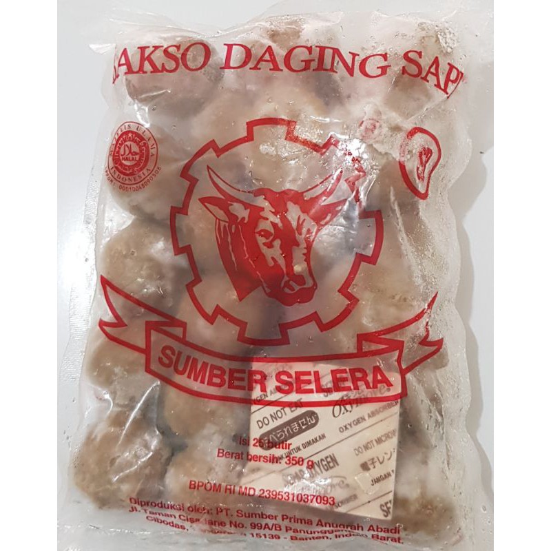 Jual bakso sumber selera Premium SB25 (kebun jeruk) | Shopee Indonesia