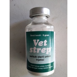 Jual VET STREP 5 Gram - Serbuk Steril Untuk Injeksi | Shopee Indonesia
