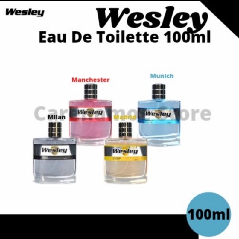 Jual Wesley Parfum Eau De Toilette 100ml | Shopee Indonesia