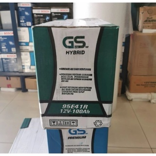 Jual AKI BATERAI BASAH GS GOLDSTAR HYBRID N100/95E41R GENSET MOBIL TAFT 12V 100AH | Shopee Indonesia