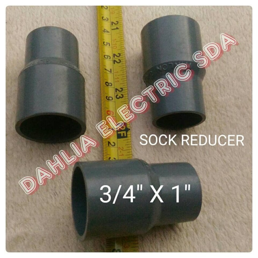 Jual SOCK REDUCER PVC 3/4" X 1" | Shopee Indonesia