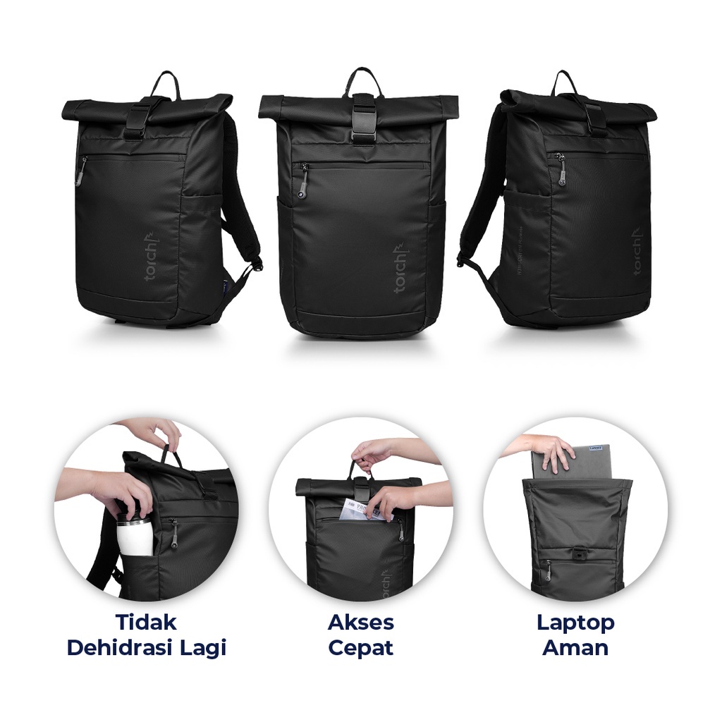 Jual Torch Tangerang Tas Ransel Backpack Hongcheon 22 Liter | Shopee ...