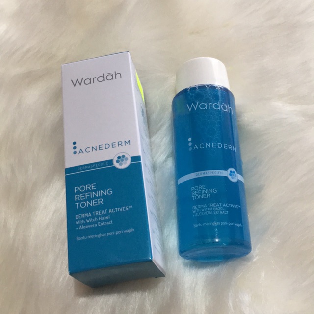 Jual Wardah Acnederm Pore Refining Toner 100ml | Shopee Indonesia