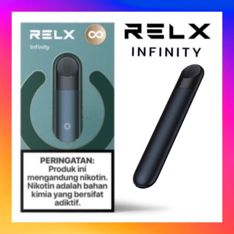 Jual Rokok Elektrik Vape RELX Infinity Device (Black) | Shopee Indonesia