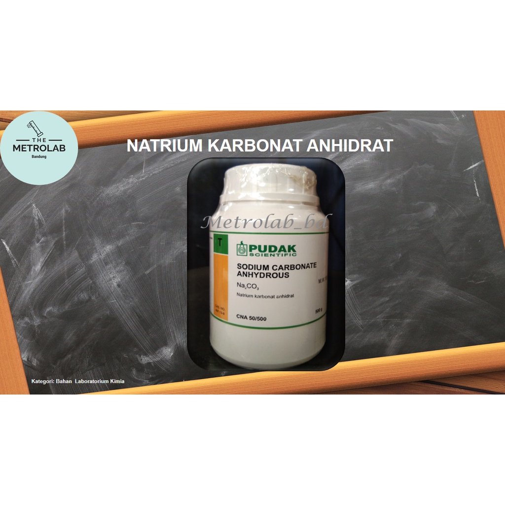 Jual Natrium Karbonat Anhidrat | Sodium Carbonate Anhydrous (500 g ...