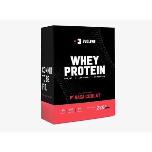 Jual Evolene Whey Protein 6 sachet (228 gram) | Shopee Indonesia