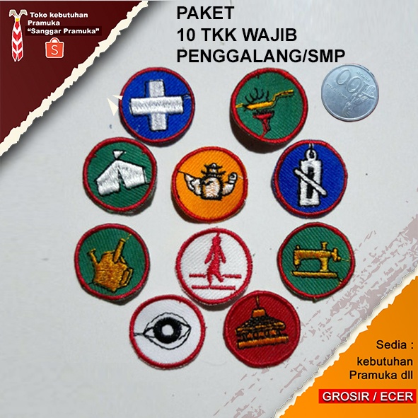 Jual Paket 10 TKK Wajib Penggalang purwa Madya Utama Penggalang/SMP | Shopee Indonesia