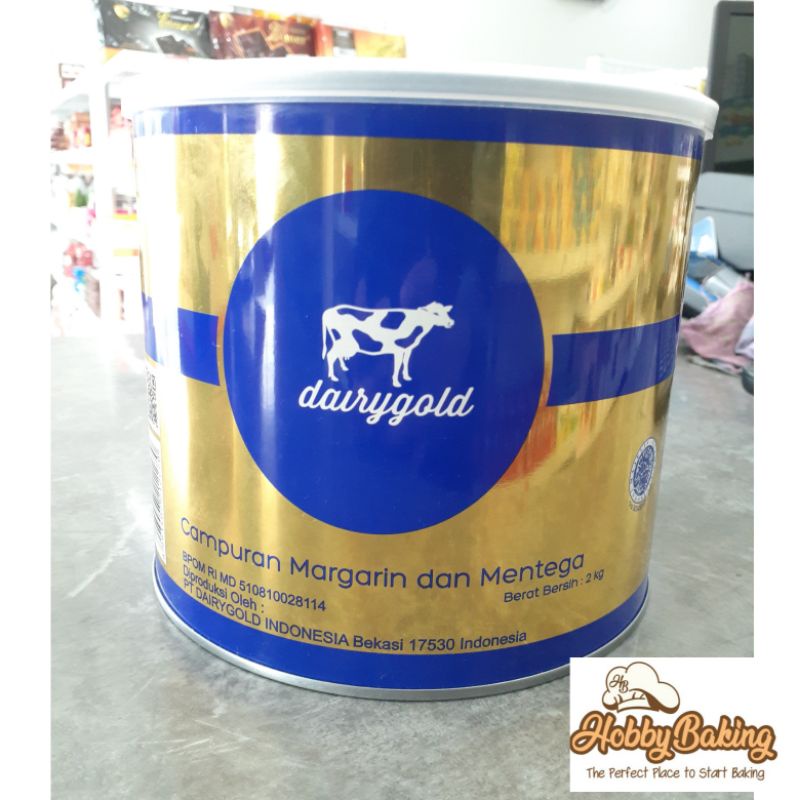 Jual Dairy Gold Butter/Blends Of Butter Margarine 2kg | Shopee Indonesia