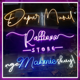 Jual Neon Flex Custom Logo Tulisan Neon Sign custom 12v Lampu Hias Neon ...