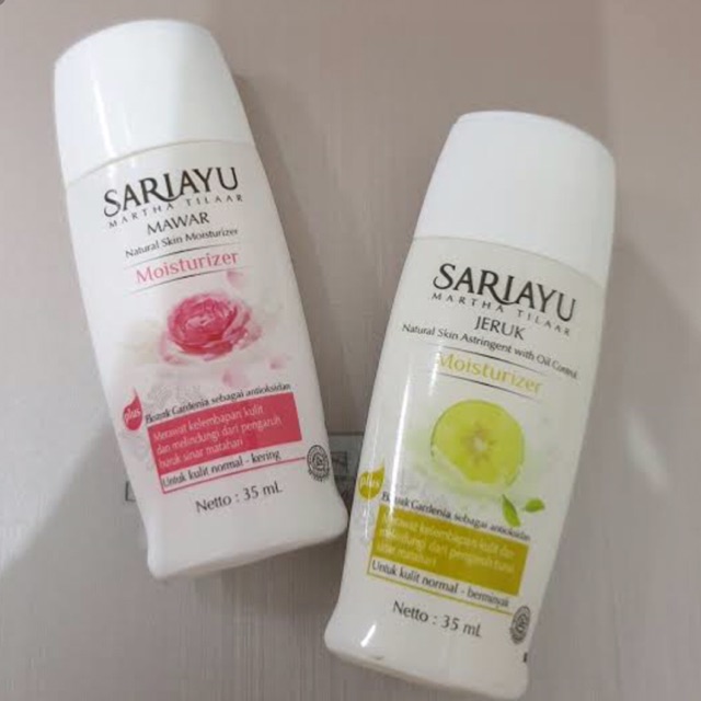 Jual SARI AYU MOISTURIZER JERUK & MAWAR 35 ML | Shopee Indonesia