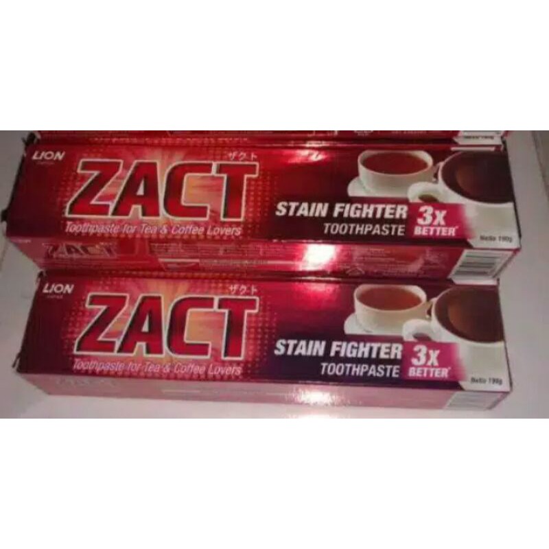 Jual zact pasta gigi 190 g | Shopee Indonesia