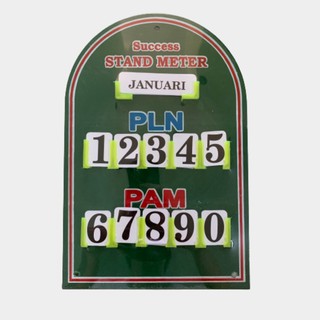 Jual STAND METER Papan meteran PLN PAM/PDAM Listrik Air | Shopee Indonesia